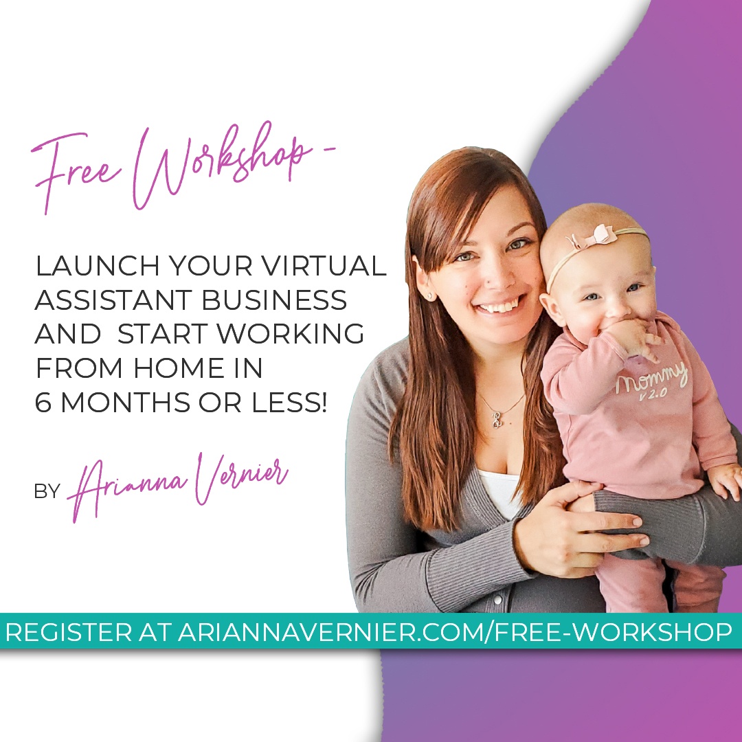 Become a Virtual Assistant and Start Working From Home Workshop